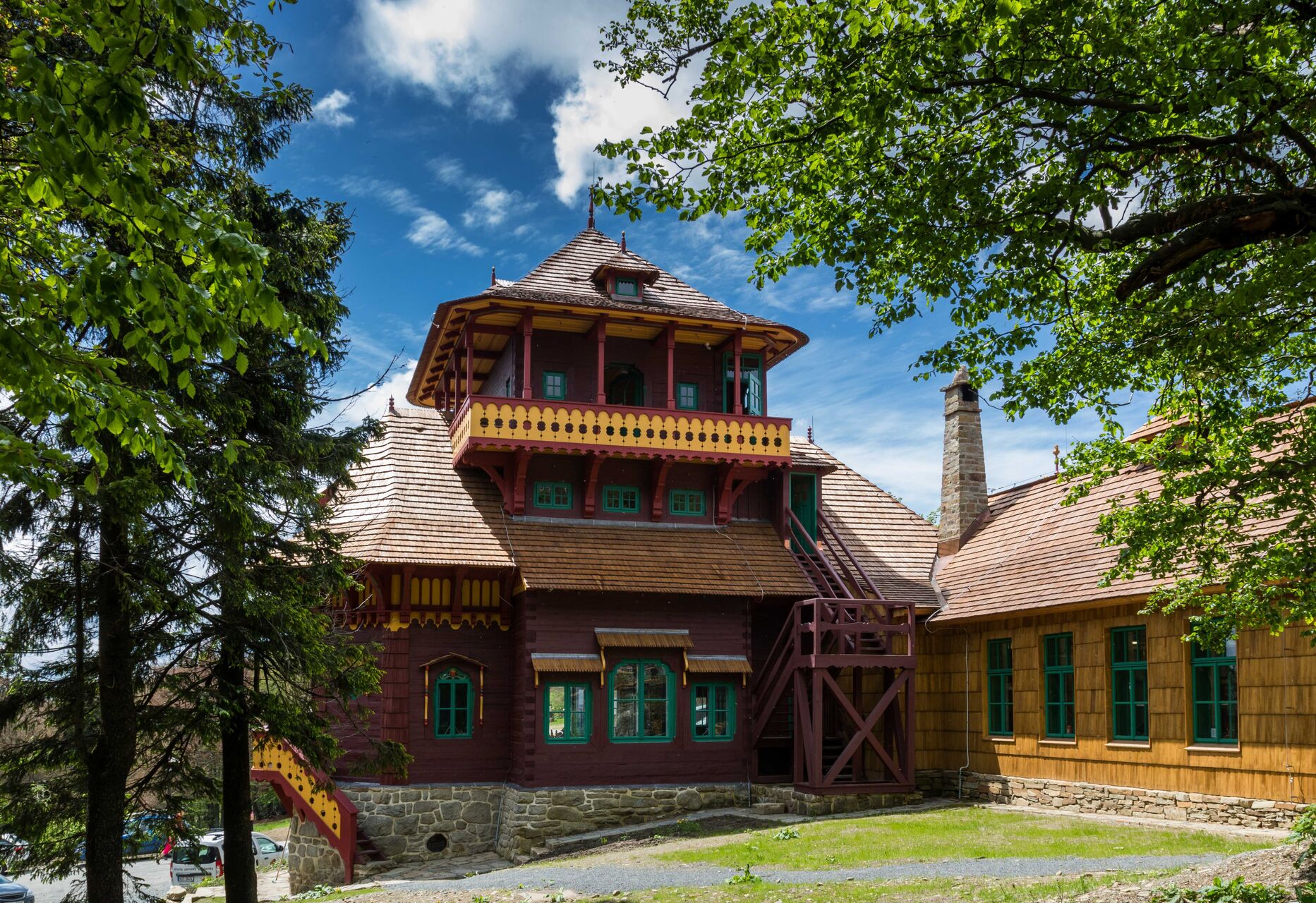 Pustevny – Libušín, Maměnka, Zvonice - Národní muzeum v přírodě